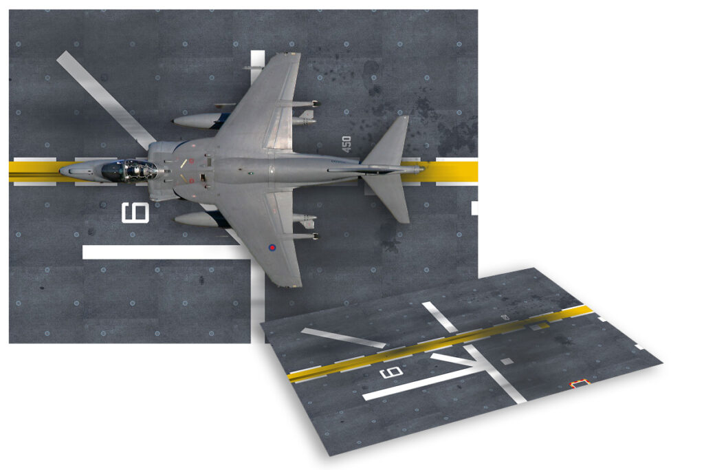 Diorama Base WASP Class Helicopter Deck