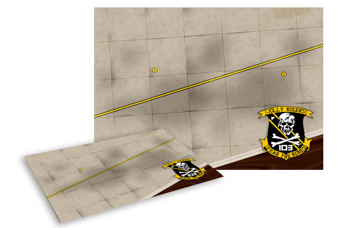 Airfield display base VF-103 Jolly Rogers Squadron