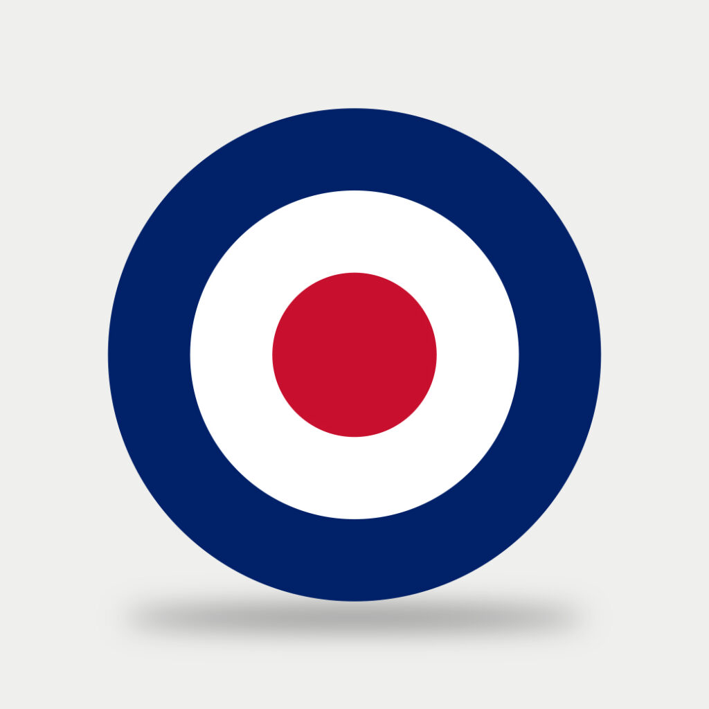 Diorama Base RAF Roundel - Scalemodel Supplies